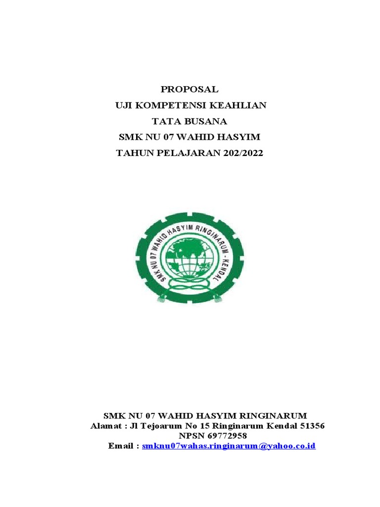 Proposal Ukk 2022 | PDF