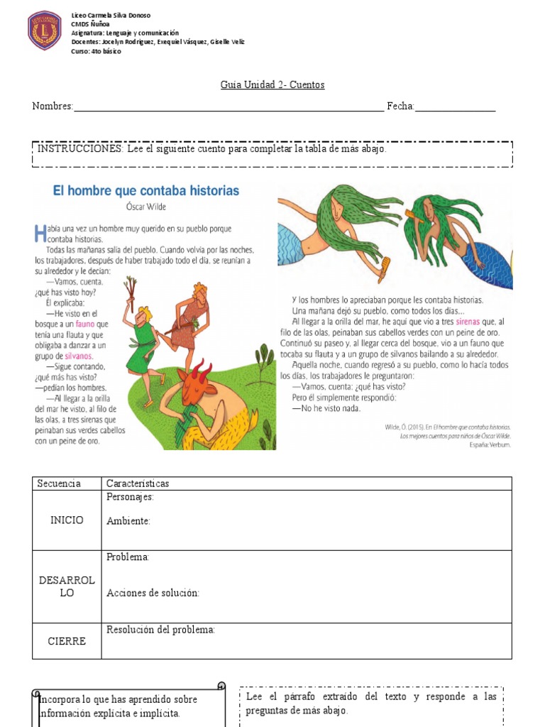 Analisis de Cuentos | PDF