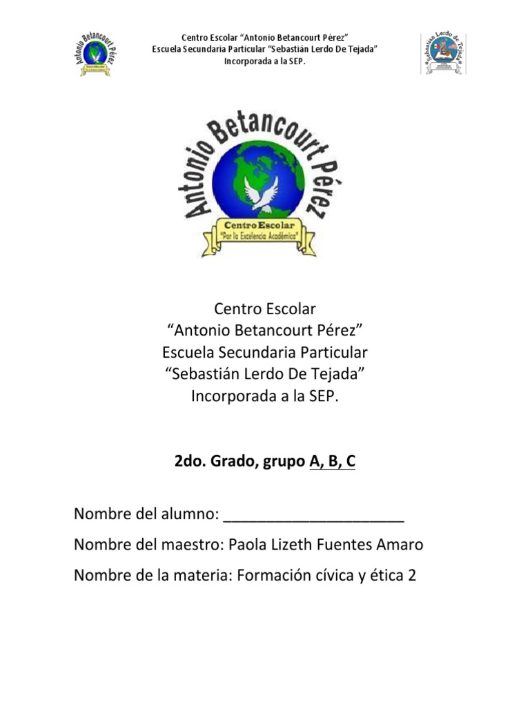 Proyecto FCE 2 Tercer Trimestre | PDF