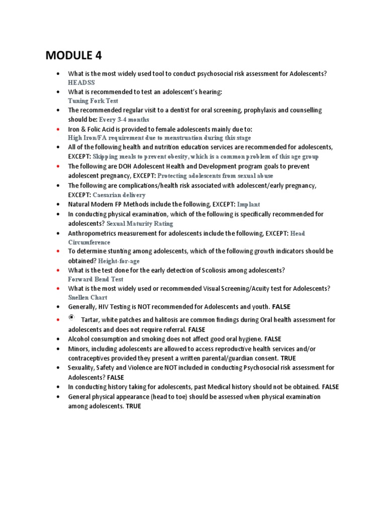 Module 4 | PDF | Self-Improvement | Wellness