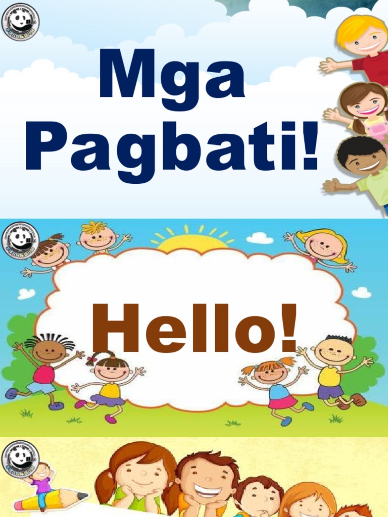 Week 1 - Mga Pagbati | PDF