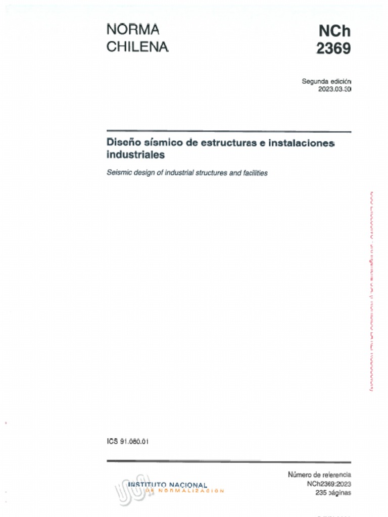 NCH 2369 2023 | PDF