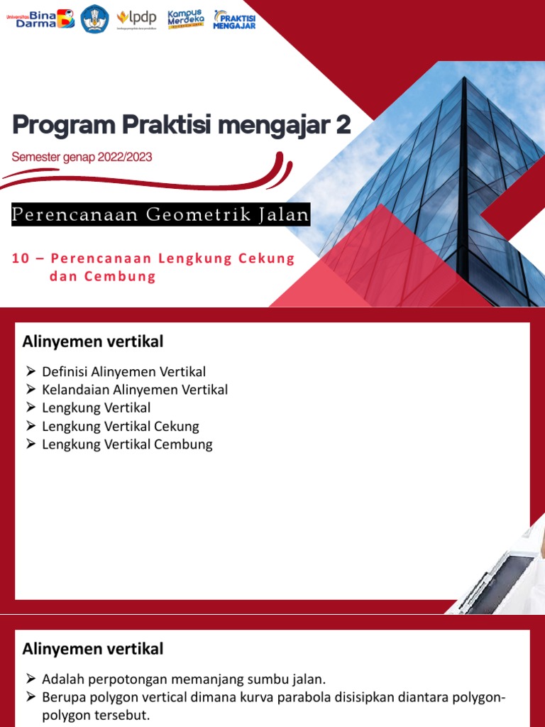 Perencanaan Lengkung Cekung Dan Cembung | PDF