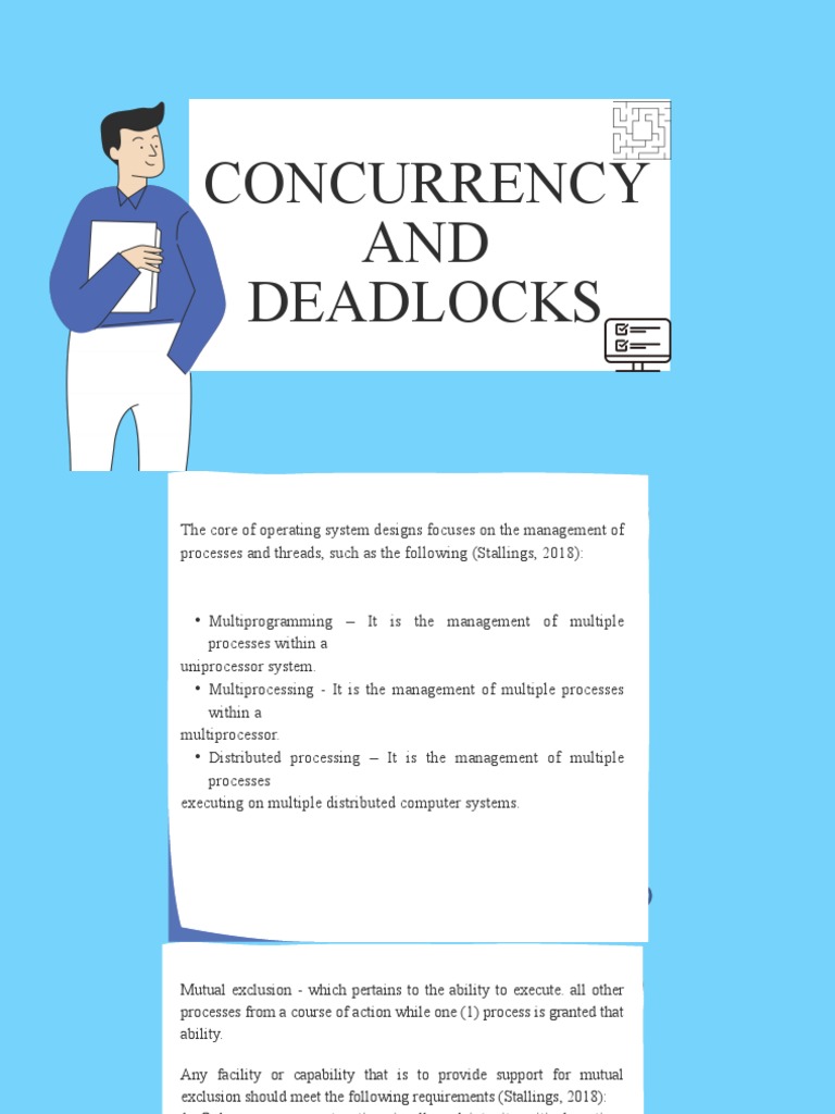 OS Concurrency & Deadlock Basics | PDF | Process (Computing) | Concurrent Computing