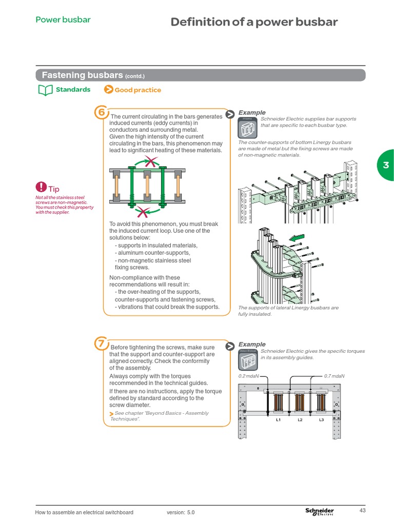 Extracted pages from How to Assemble a Switchboard | PDF | Screw ...