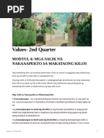 Q2 EsP 10 - Module 6 | PDF