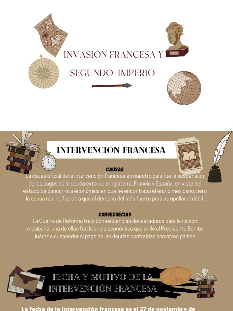 INTERVENCION FRANCESA Y SEGUNDO IMPERIO (1) | PDF