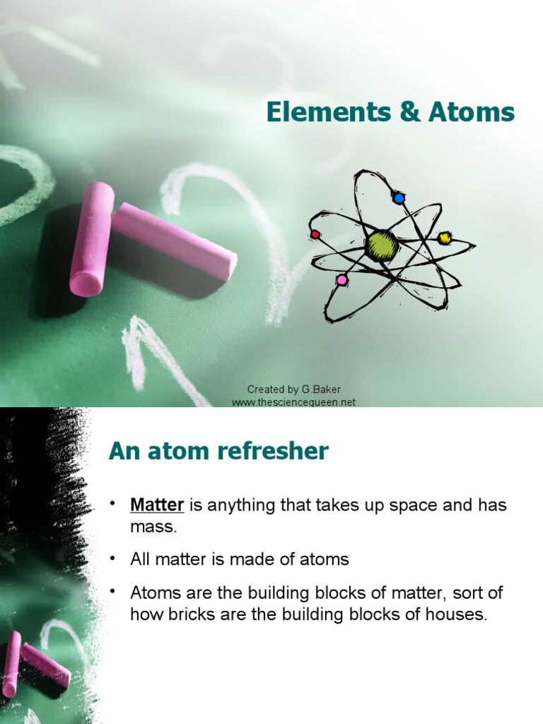The Basics of Elements and Atoms | PDF | Atoms | Chemical Elements