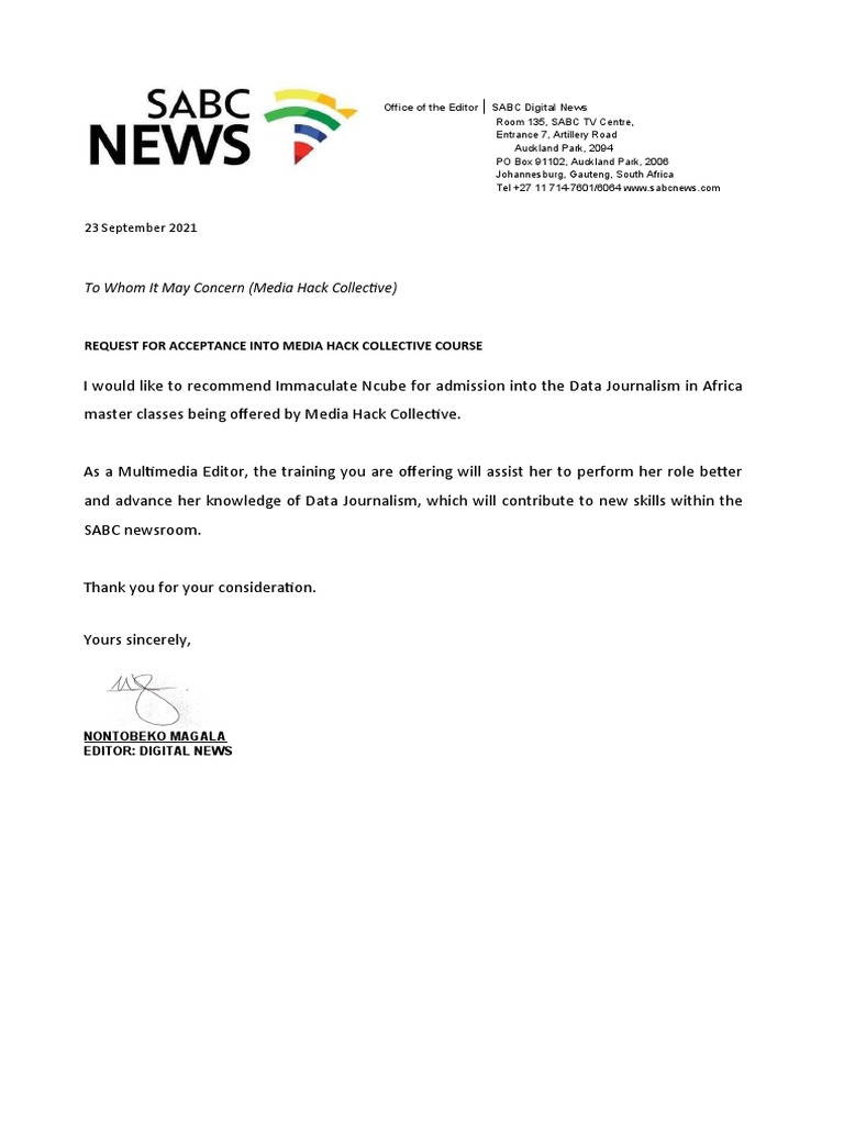 Media Hack Collective - Paballo Lephaka 1 | PDF