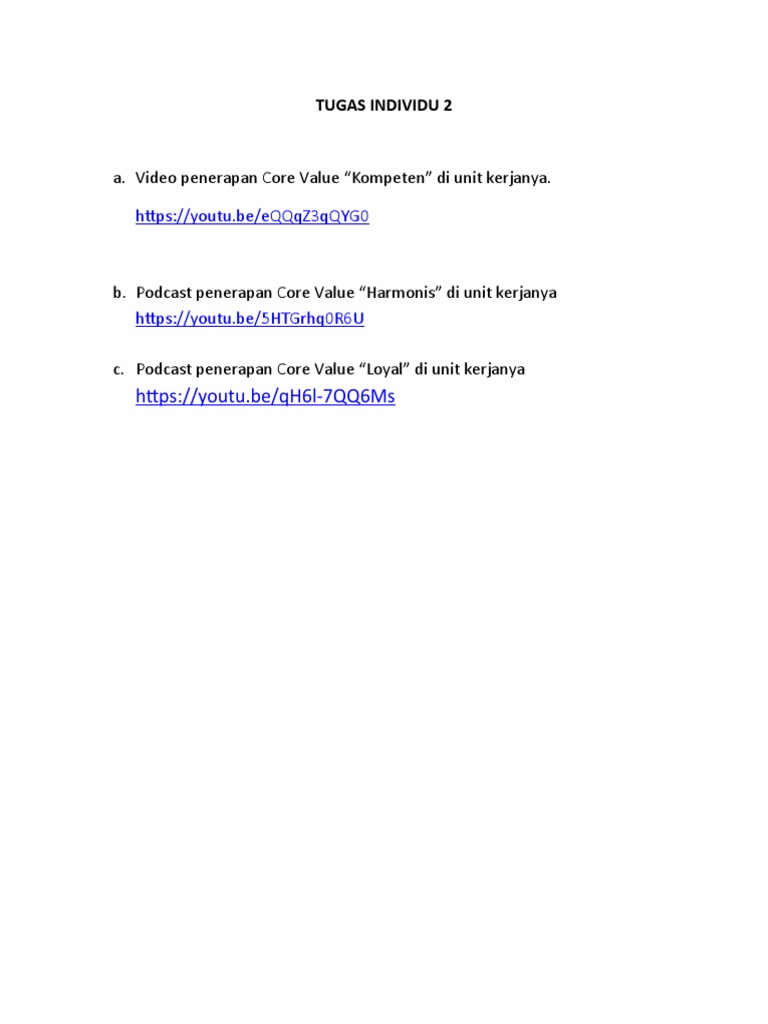 Tugas Individu 2 | PDF