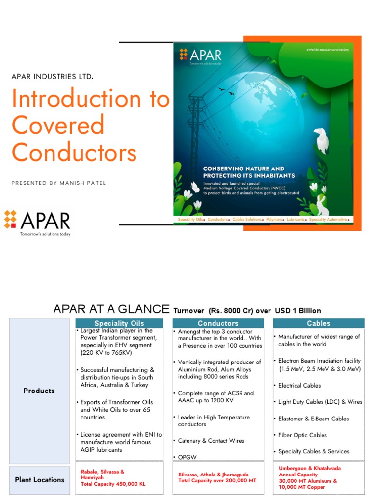 Apar Covered Conductor | PDF | Science & Mathematics | Technology & Engineering