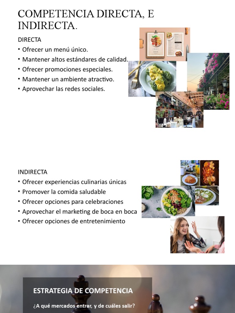 Competencia Directa, e Indirecta | PDF