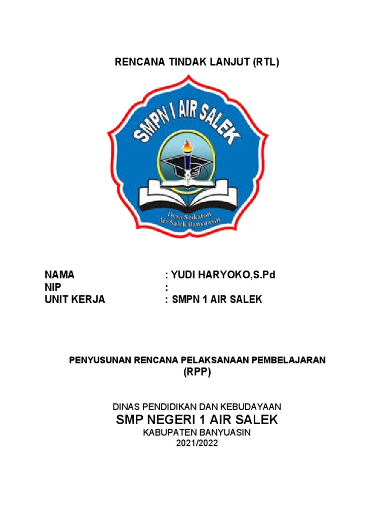 Rencana Tindak Lanjut (RTL) | PDF