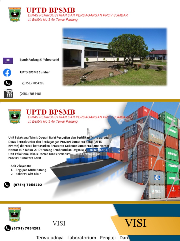 Profil UPTD BPSMB | PDF