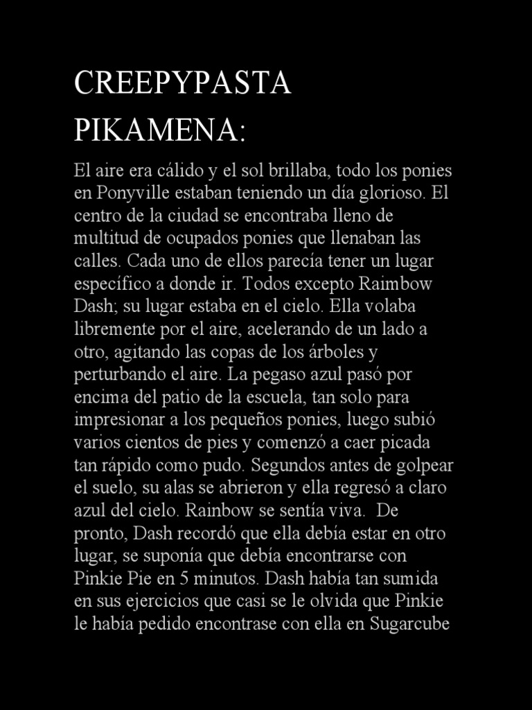 CREEPYPASTA | PDF | Anatomía