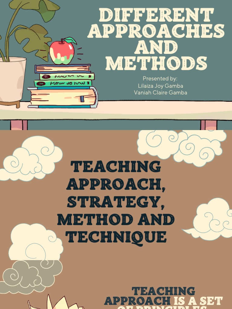 Different Approaches and Methods | PDF | Methodology | Learning