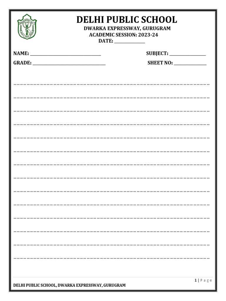 Admission Entrance Test Answer Sheet Format | PDF | Data Collection ...