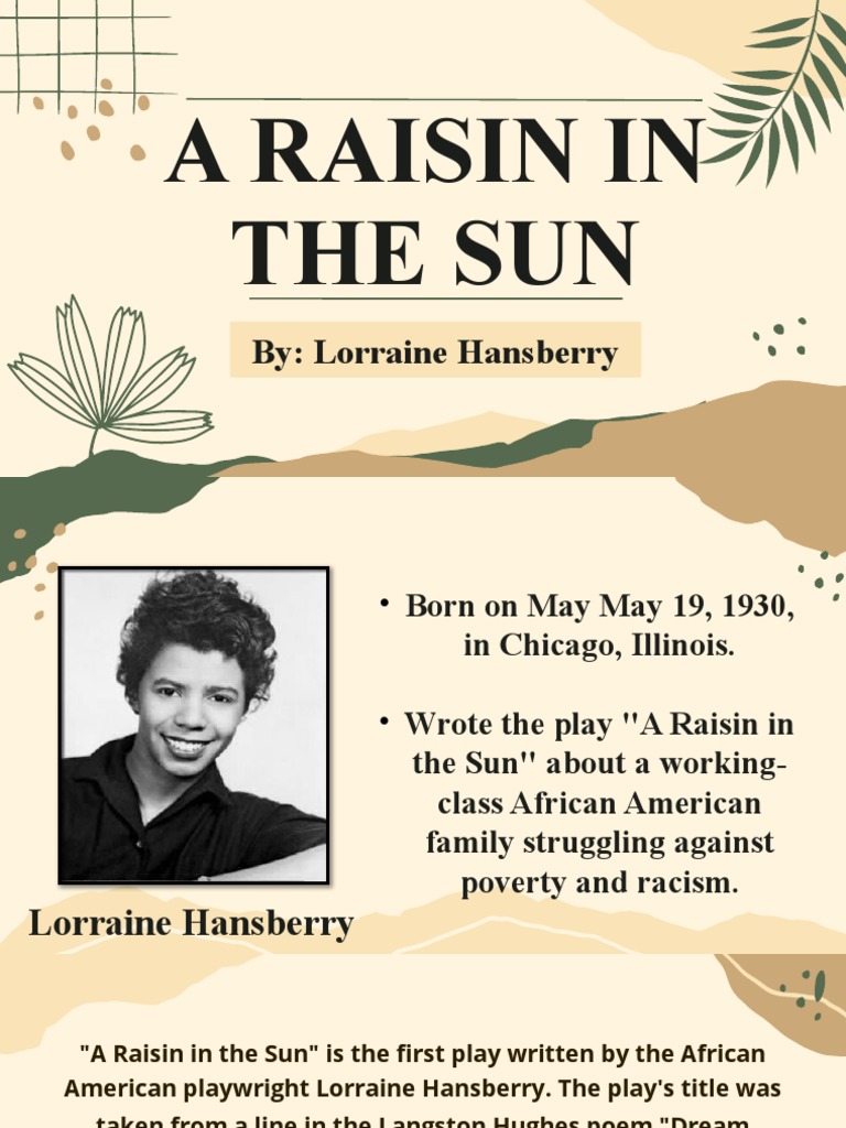 A Raisin in The Sun | PDF