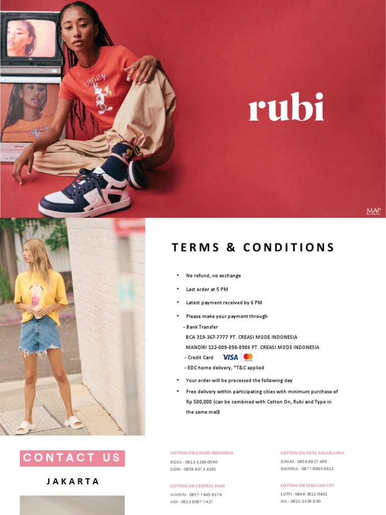 Rubi Catalogue 230301.1677637084147 | PDF | Jakarta | Sunglasses
