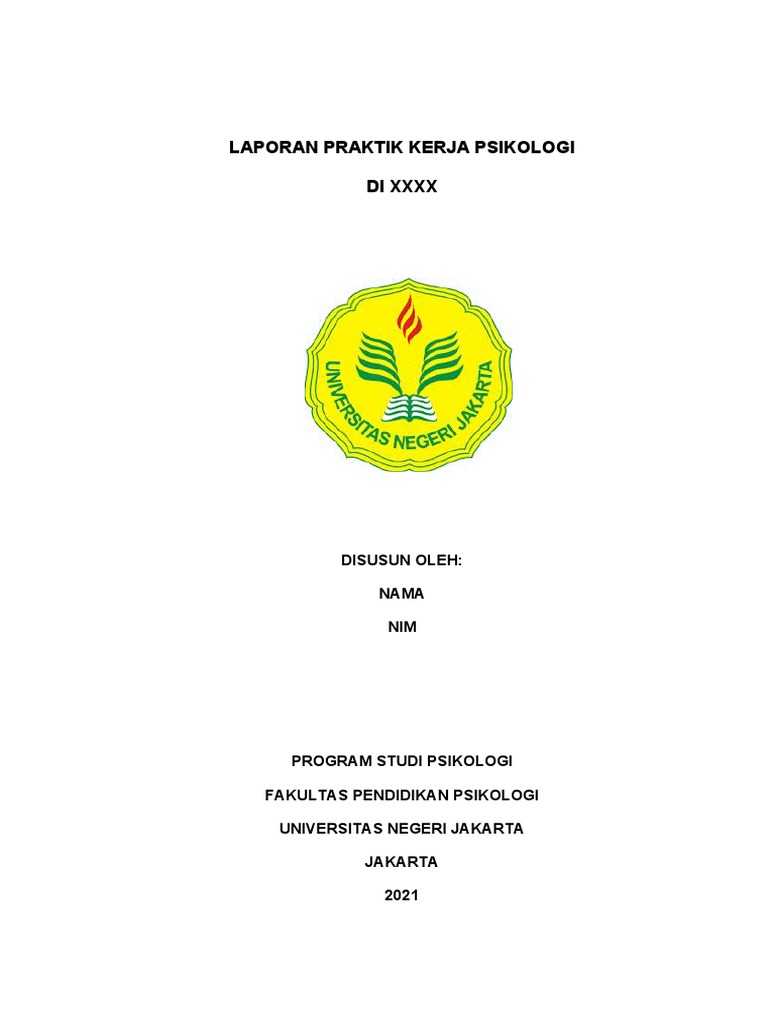 Template Magang | PDF