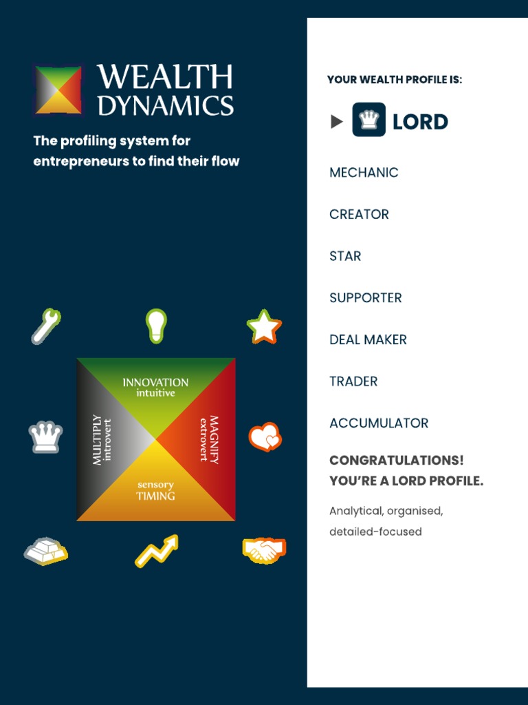 Wealth Dynamics: Lord Profile Insights | PDF | Entrepreneurship ...