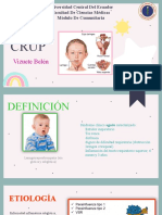 Guía Clínica para Tratamiento del Crup | PDF | Tos | Medicina CLINICA