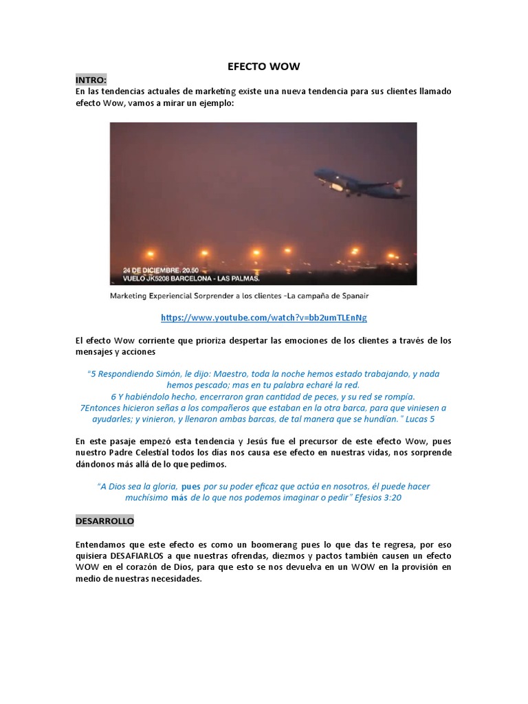 Efecto Wow | PDF