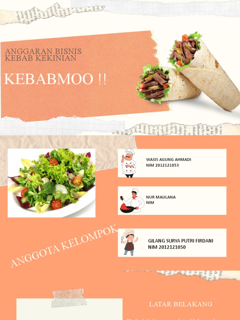 Anggaran Produksi Kebab | PDF