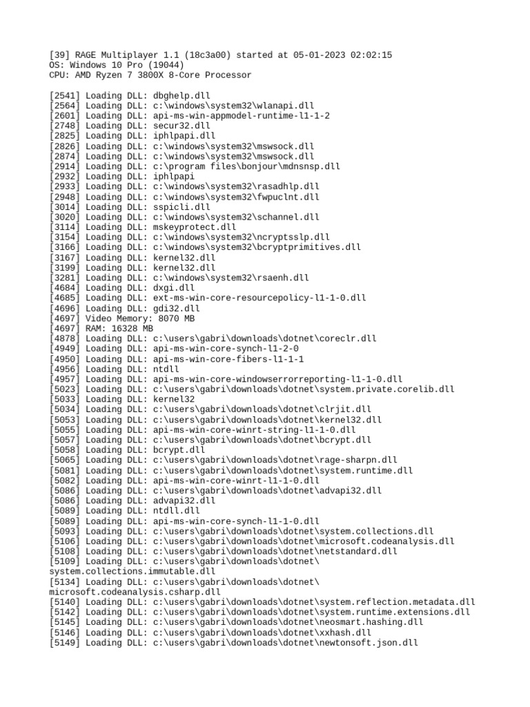 Main Logs | PDF | Operating System Families | Computer Architecture