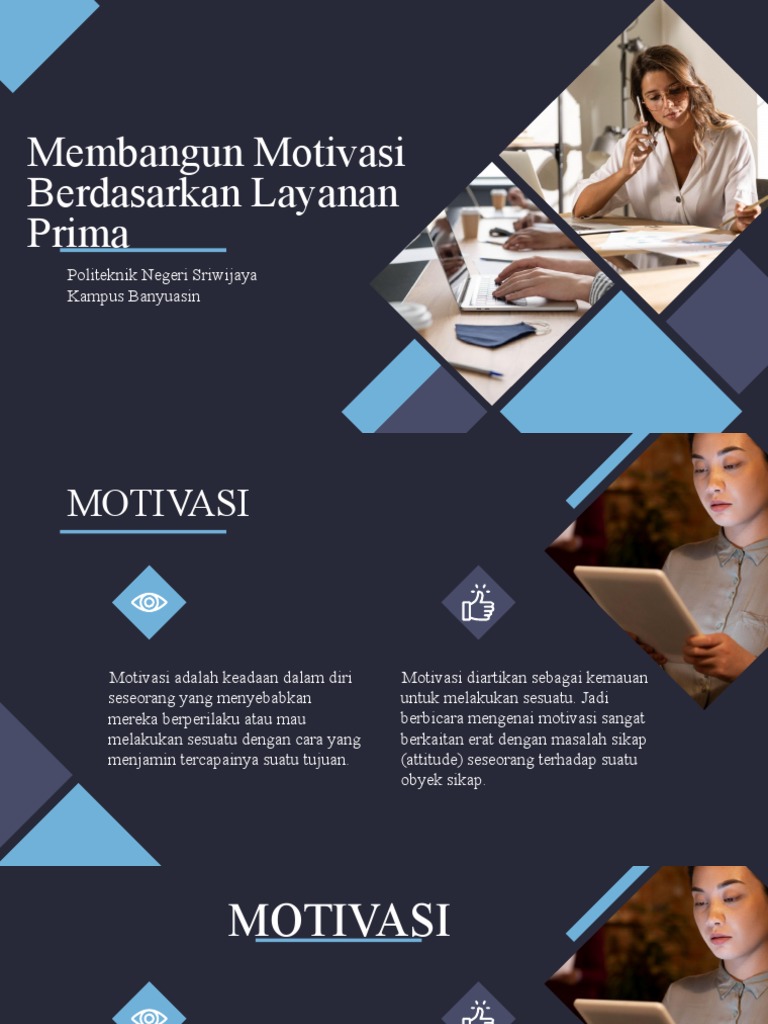 Membangun Motivasi Berdasarkan Layanan Prima | PDF