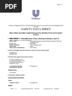 Sunlight Liquid Safety Guide | PDF | Occupational Safety And Health ...