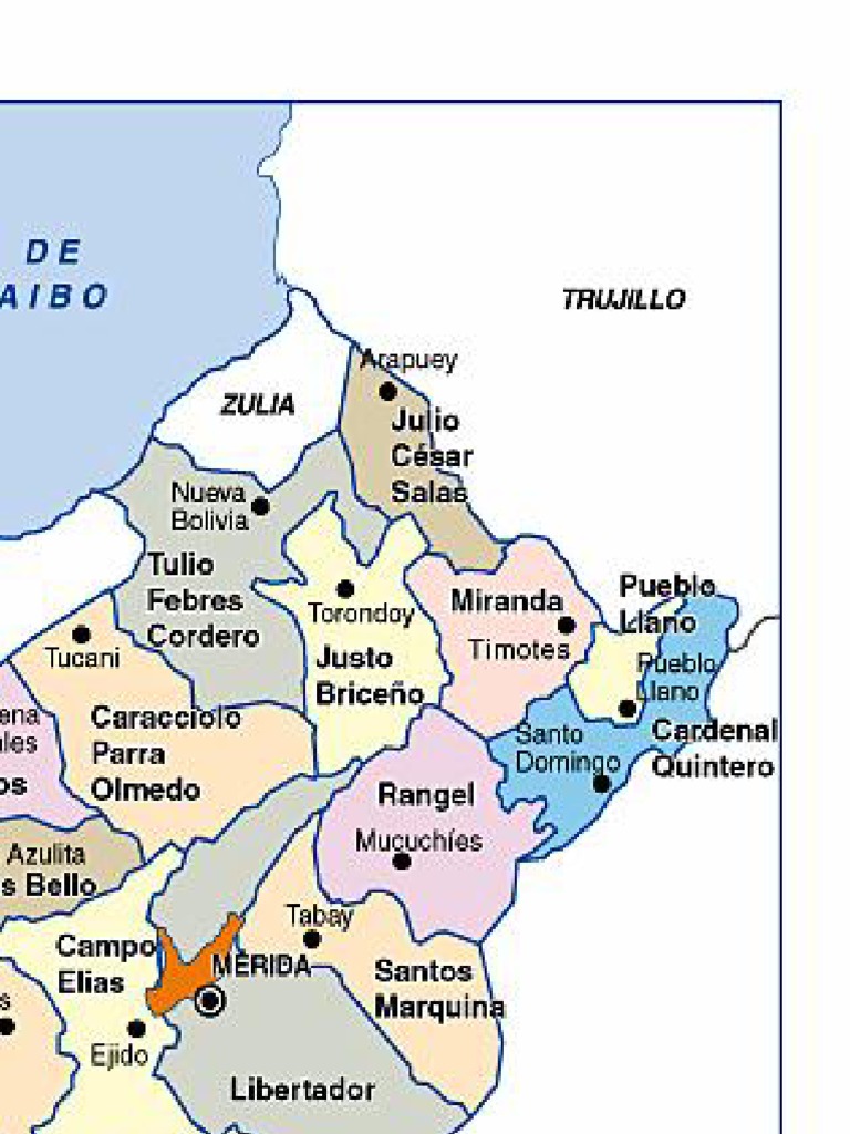 Mapa Merida 2 | PDF