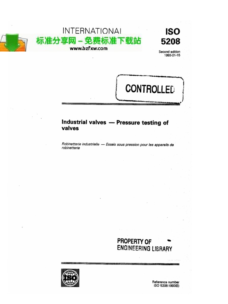 Iso 5208 | PDF