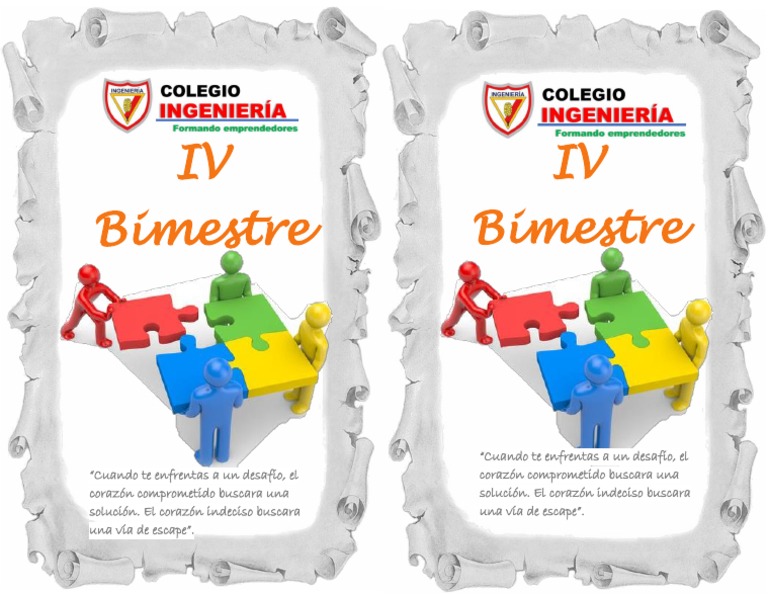 Caratula IV Bimestre | PDF