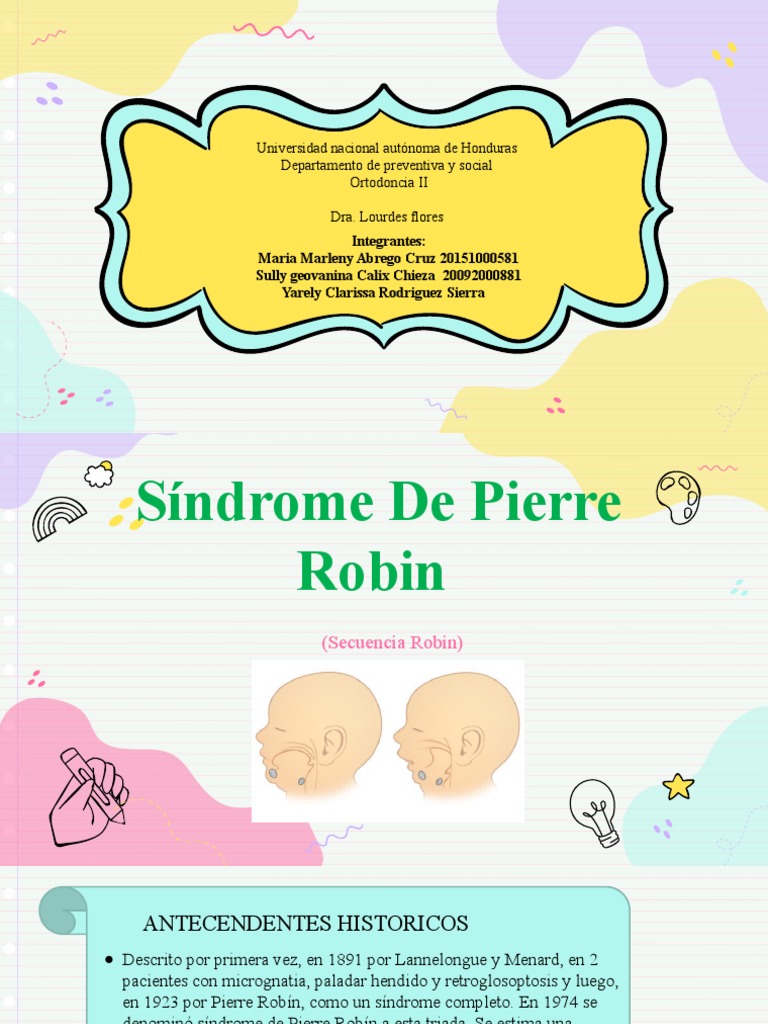 Síndrome de Pierre Robin EXPO-1 | PDF