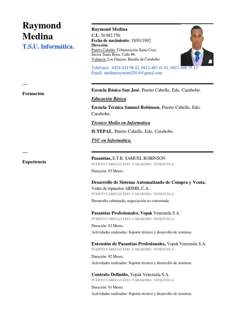 Curriculum Vitae Mayo 2023 | PDF