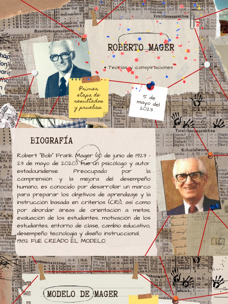 Modelo de Objetivos de Roberto Mager | PDF | Evaluación | Diseño ...