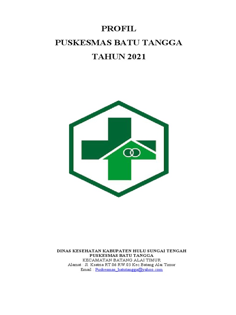 Profil Puskesmas Batu Tangga 2021 Hampir Selesai | PDF