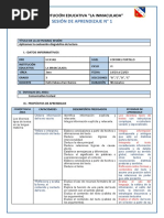 3°-4°-5° Sesión de Aprendizaje 1-Sem.1-El Peru Lee | PDF