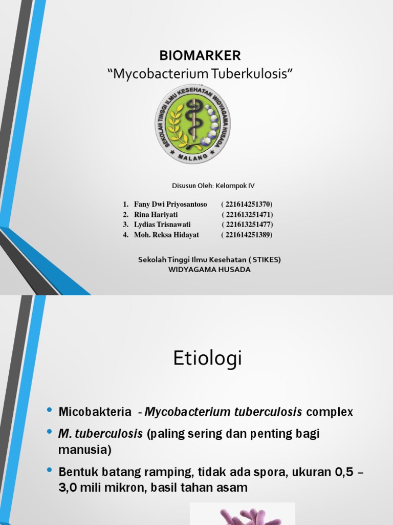 Biomarker Bakteri | PDF