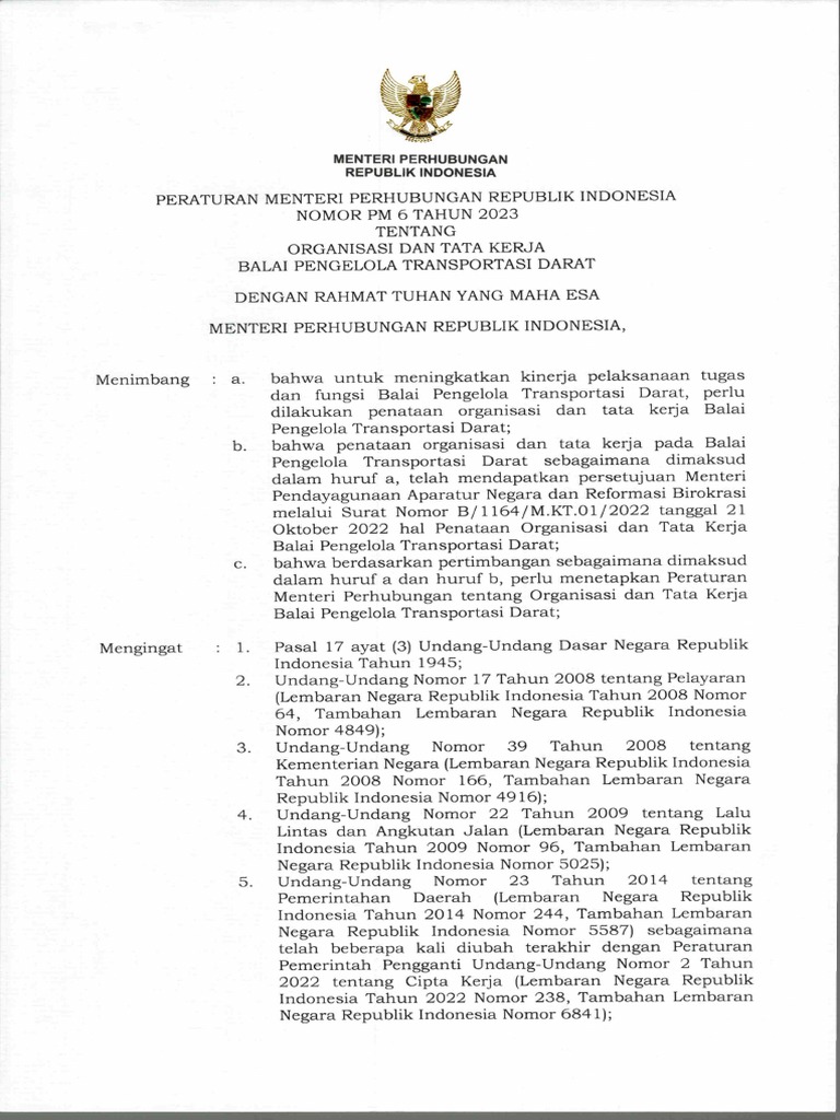 PM 6 Tahun 2023 - 20230314 - 135136 - 311829 | PDF