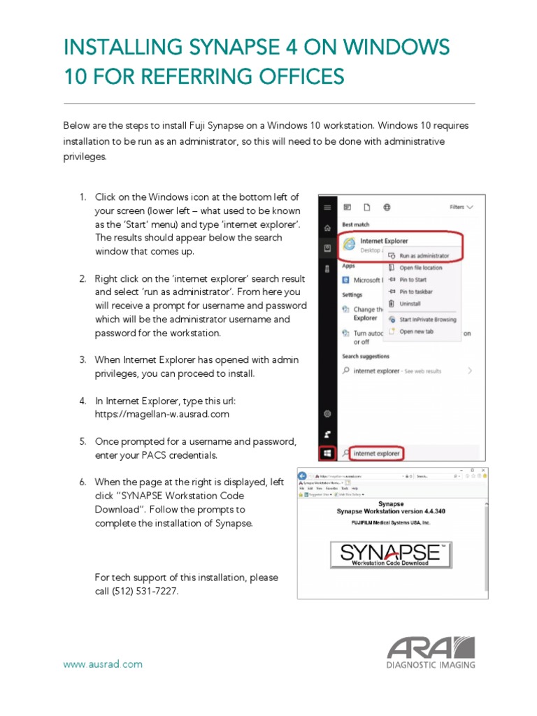 Installing Synapse 4 Win10 11.22.19 | PDF