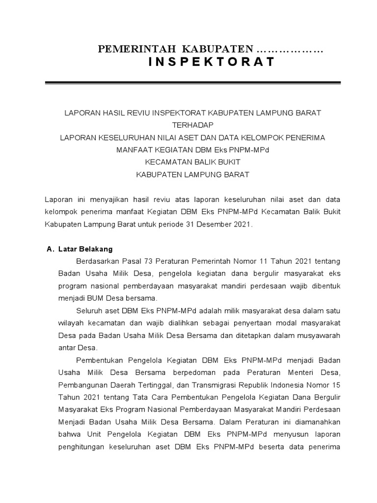 LHR Revisi | PDF