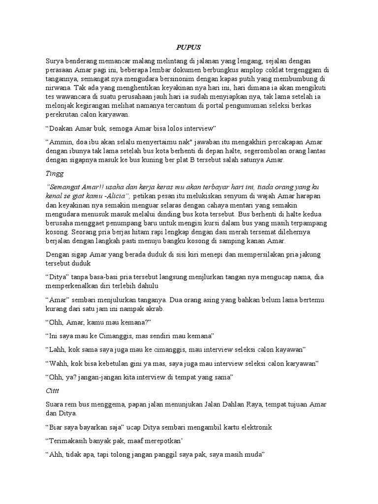 Puisi Pupus | PDF