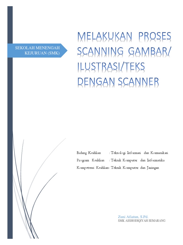 Proses Scanning Gambar dan Teks dengan Scanner | PDF