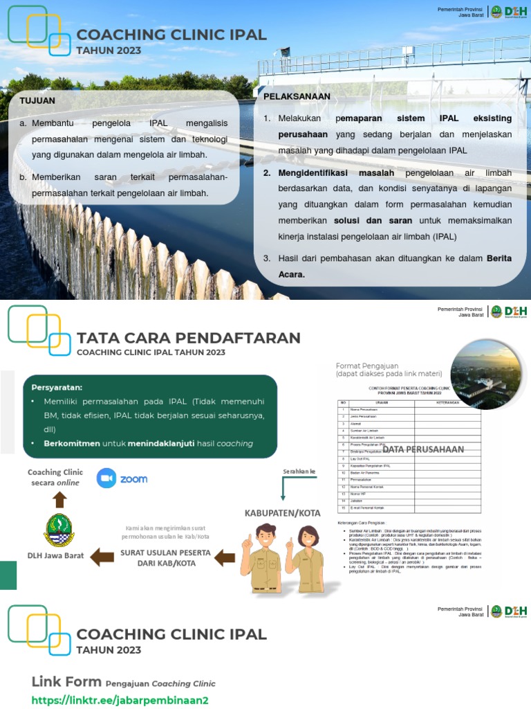 Coaching Clinic IPAL 2023 di Jawa Barat | PDF | Teknologi & Rekayasa