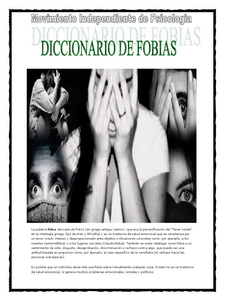 Diccionario de Fobias | PDF