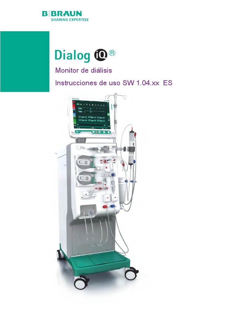 Ifu Dialog Iq Esrev10401 | PDF | Hemodiálisis | Ingenieria Eléctrica