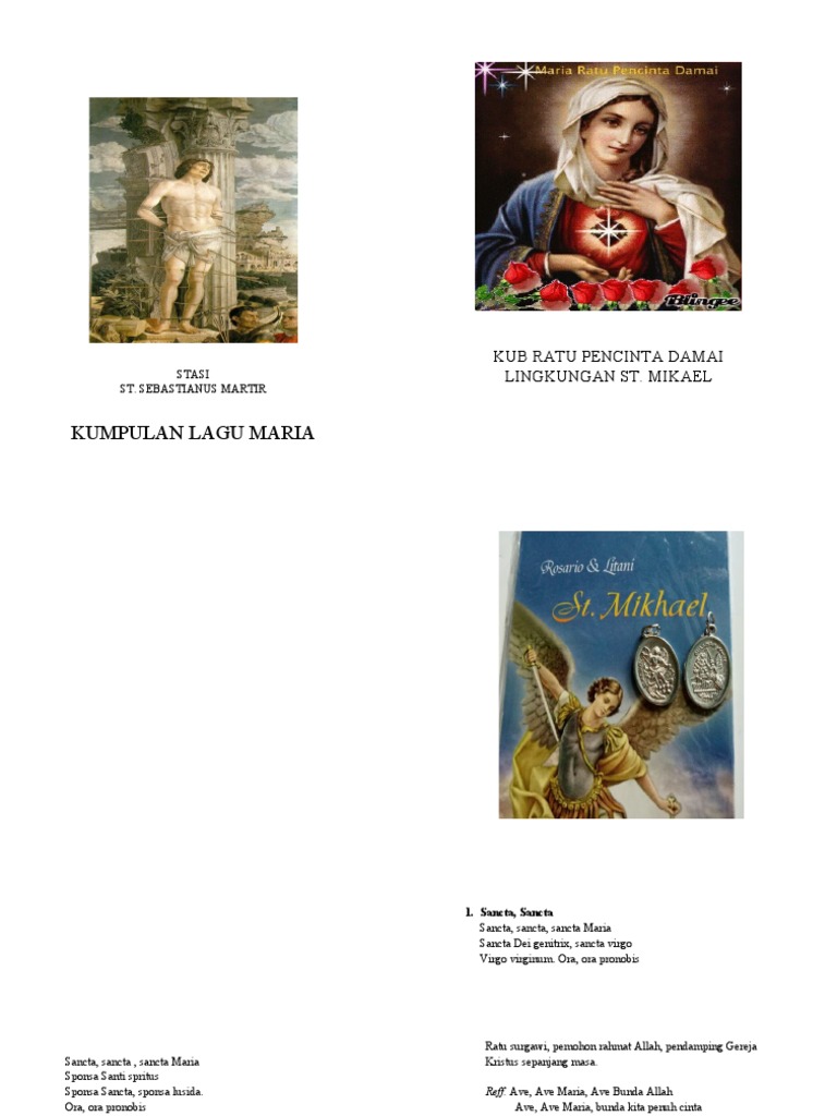 Kumpulan Lagu Maria | PDF