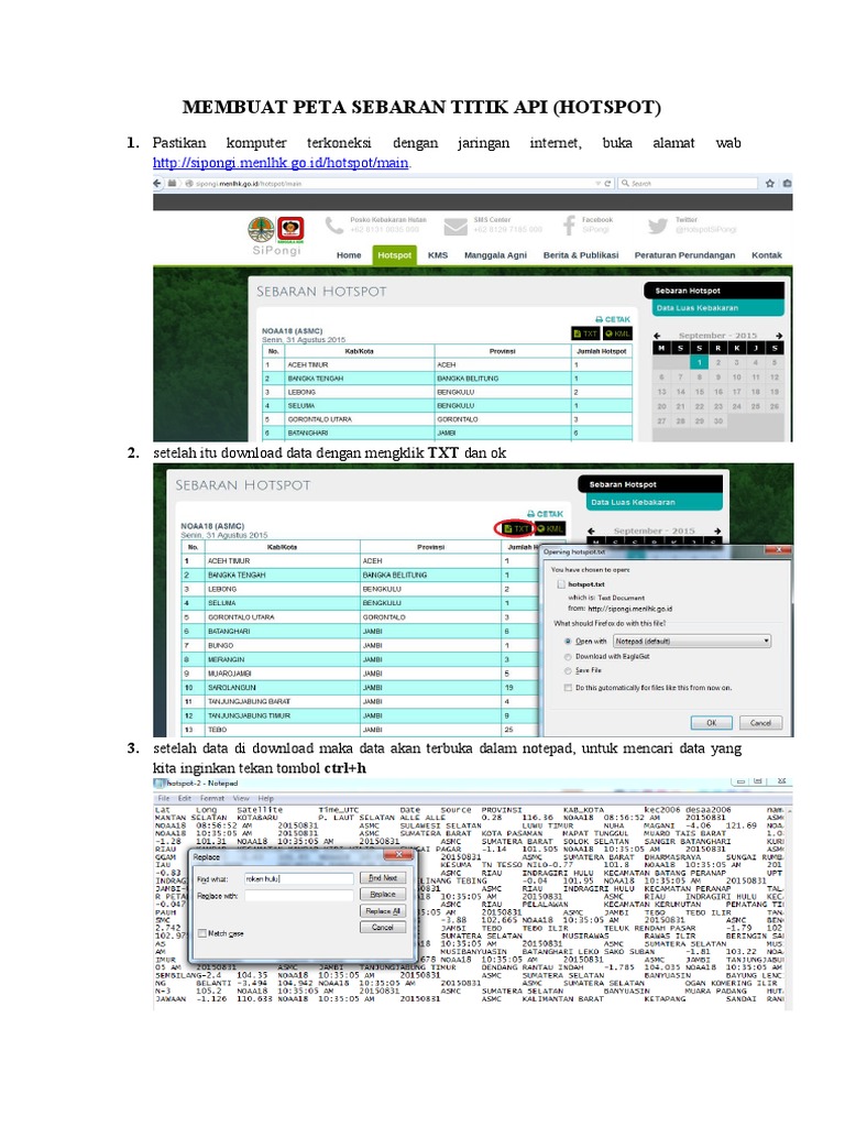 Membuat Peta Sebaran Titik API | PDF | Game & Aktivitas